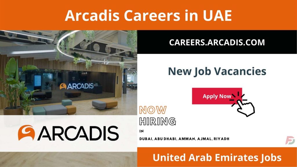Arcadis Careers in UAE 2025 New Job Openings